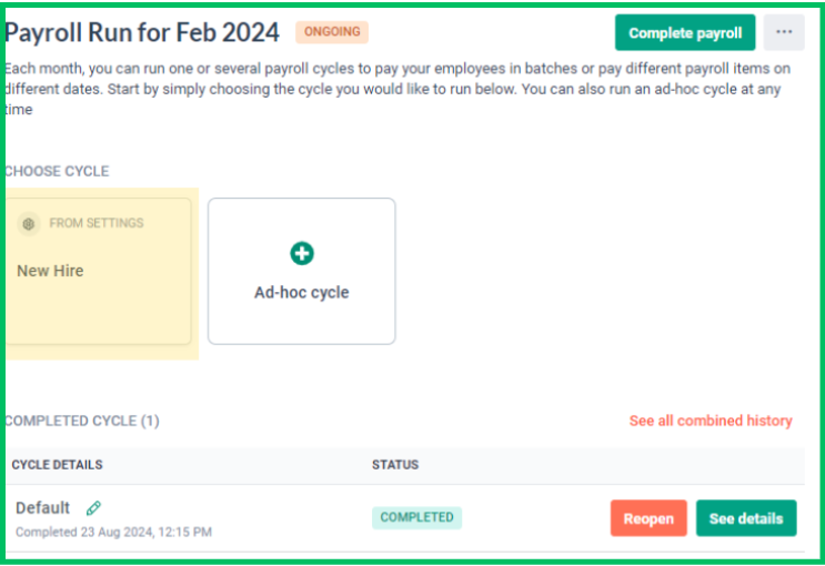 How to Add Employees After Payroll Cycle is Closed