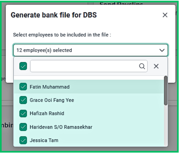 Payroll Singapore: How to Generate Bank File