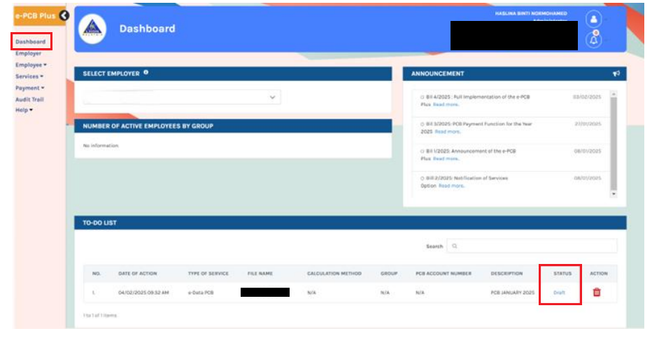 How to Upload TXT File and Make Payment on e-PCB Plus System