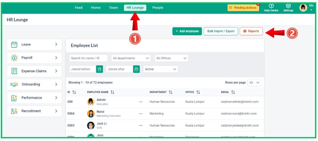 How to Generate Employee Payroll Report (Singapore Payroll)