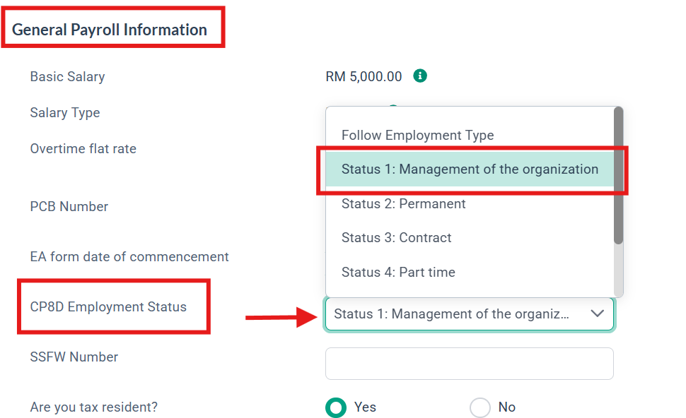 Understanding CP8D Employee Status Field and Setting Status 1 ...