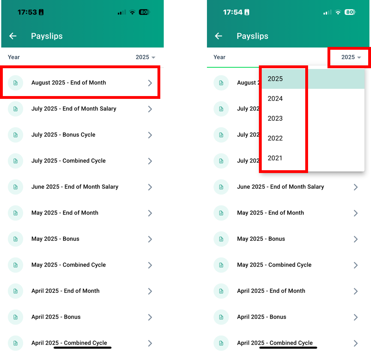 How to View and Download Payslips from BrioHR Mobile App