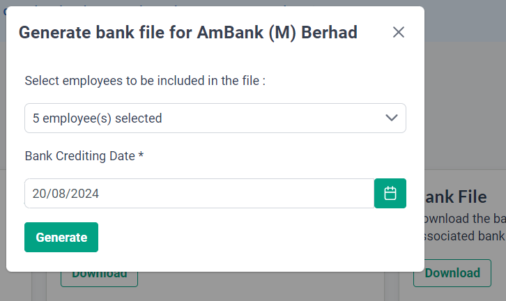 How to Generate AMBank (M) Berhad Payroll Bank File in E-AmPayDay ...