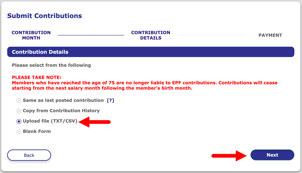 KWSP i-Akaun Payment Guide: How to Upload TXT/CSV Files and Submit EPF ...
