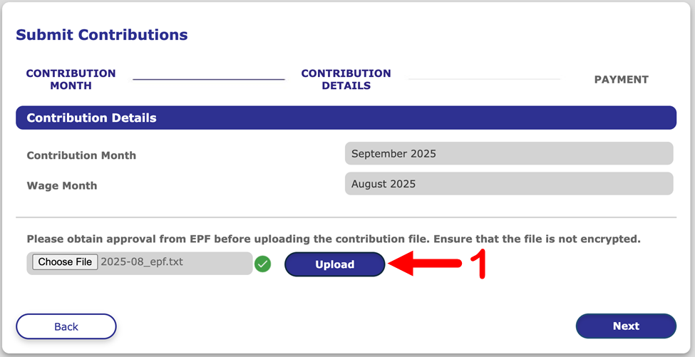 KWSP i-Akaun Payment Guide: How to Upload TXT/CSV Files and Submit EPF ...