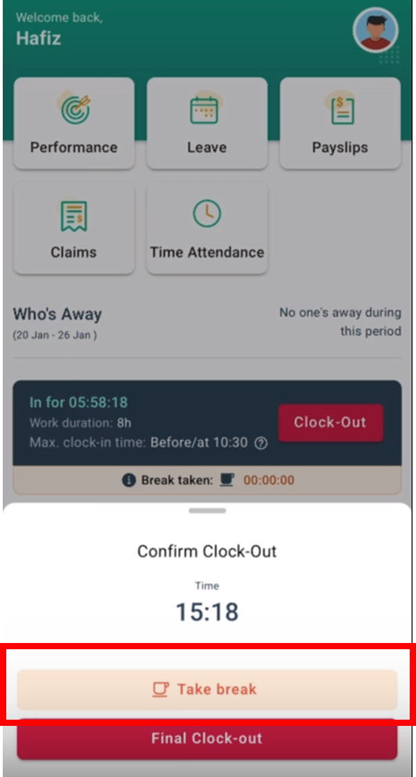 How to Easily Clock In & Out for Breaks Using the BrioHR Mobile App