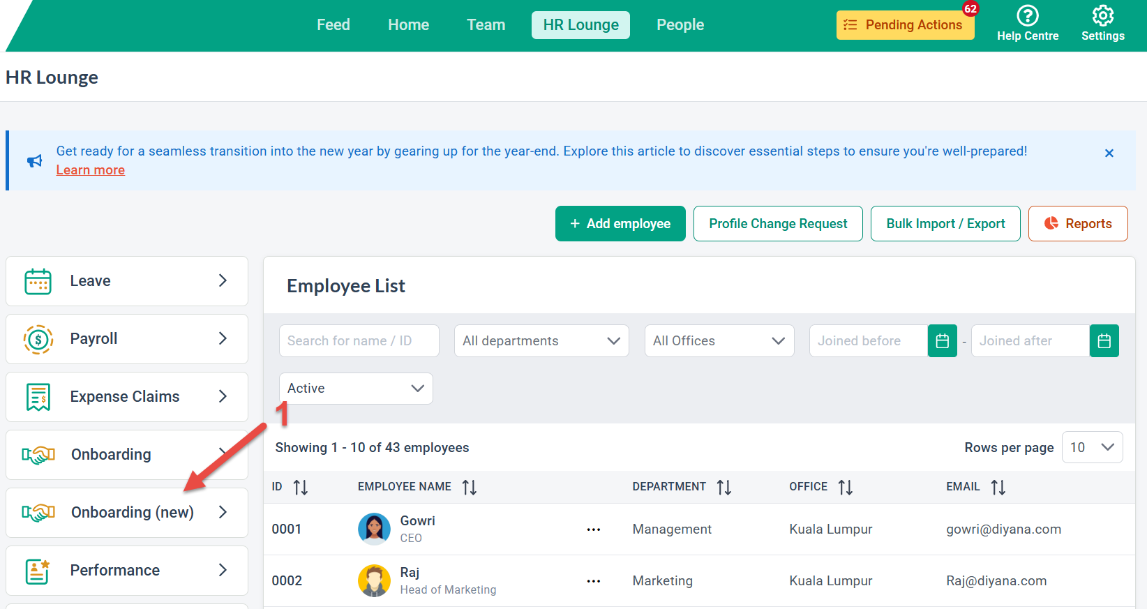 How to setup a Files & Links (Onboarding Module)