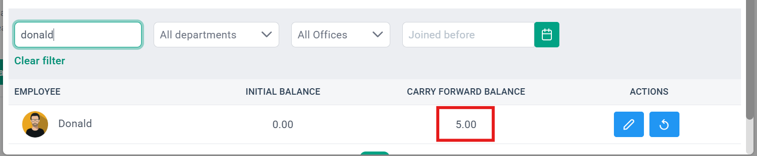 How to Adjust Leave Balance or Carry Forward in HR Lounge