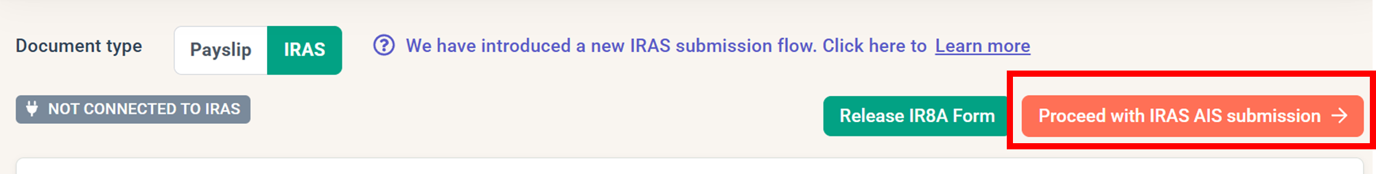 How to Perform IRAS AIS Submission in BrioHR