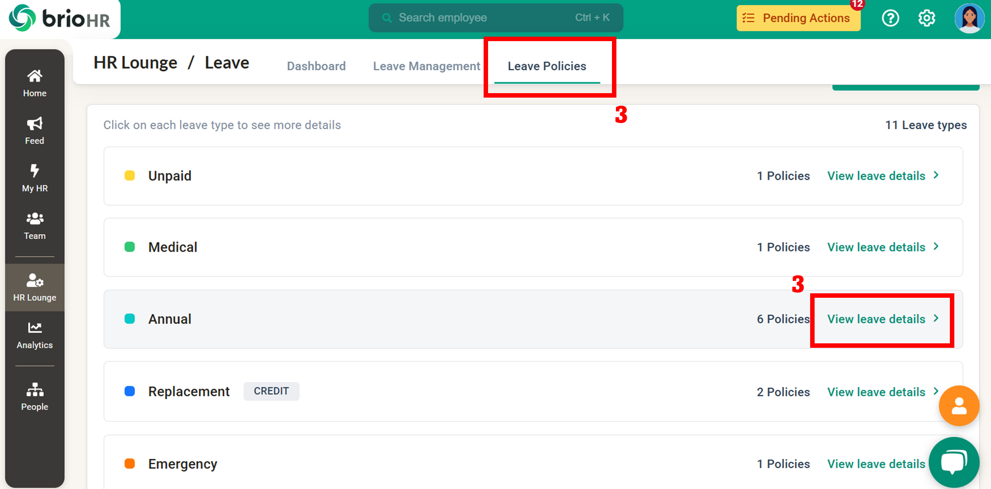 How to Adjust Leave Balance or Carry Forward in HR Lounge