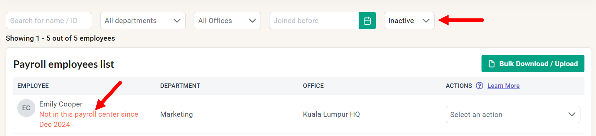 How to Send EA Form to Resigned Employee via Email in BrioHR