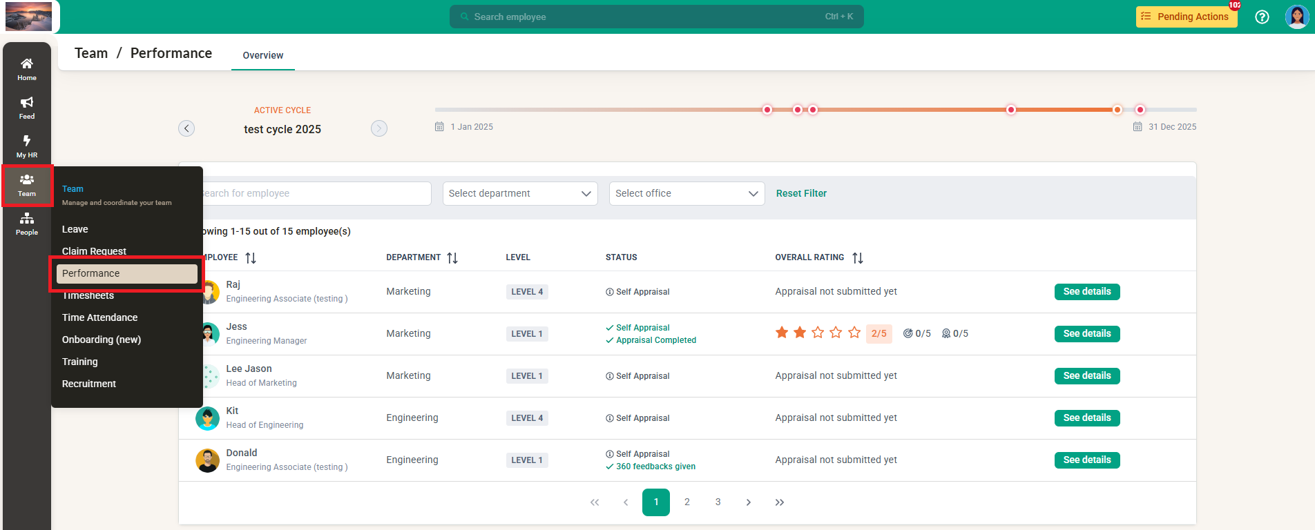 How Managers Can Use the Performance Module in BrioHR: Step-by-Step Guide