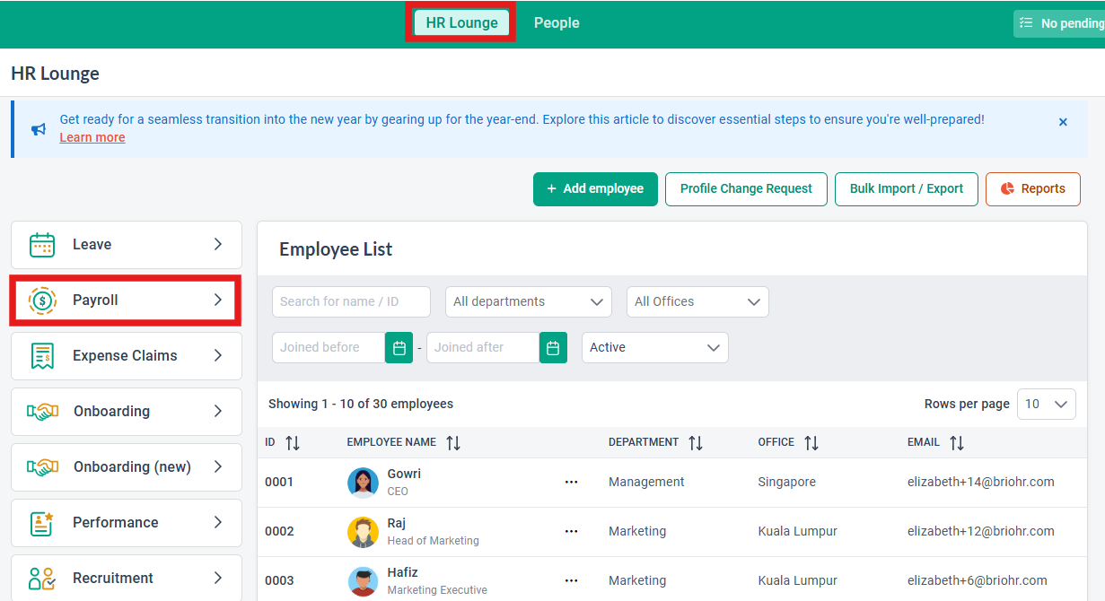 How to Add or Update Employee Payroll Details in Bulk Efficiently