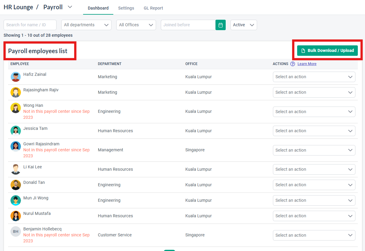 How to Add or Update Employee Payroll Details in Bulk Efficiently