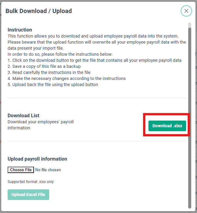 How to Add or Update Employee Payroll Details in Bulk Efficiently