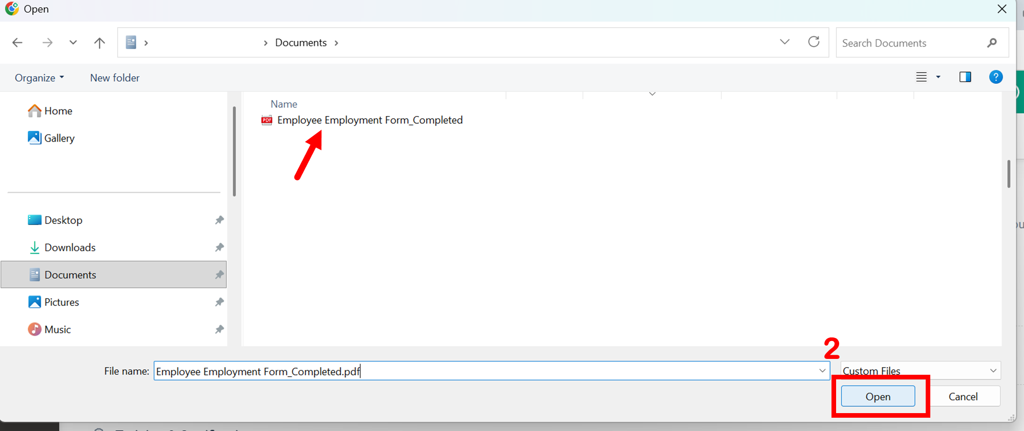 How to Upload, Download and Delete the Documents in Profile BrioHR?