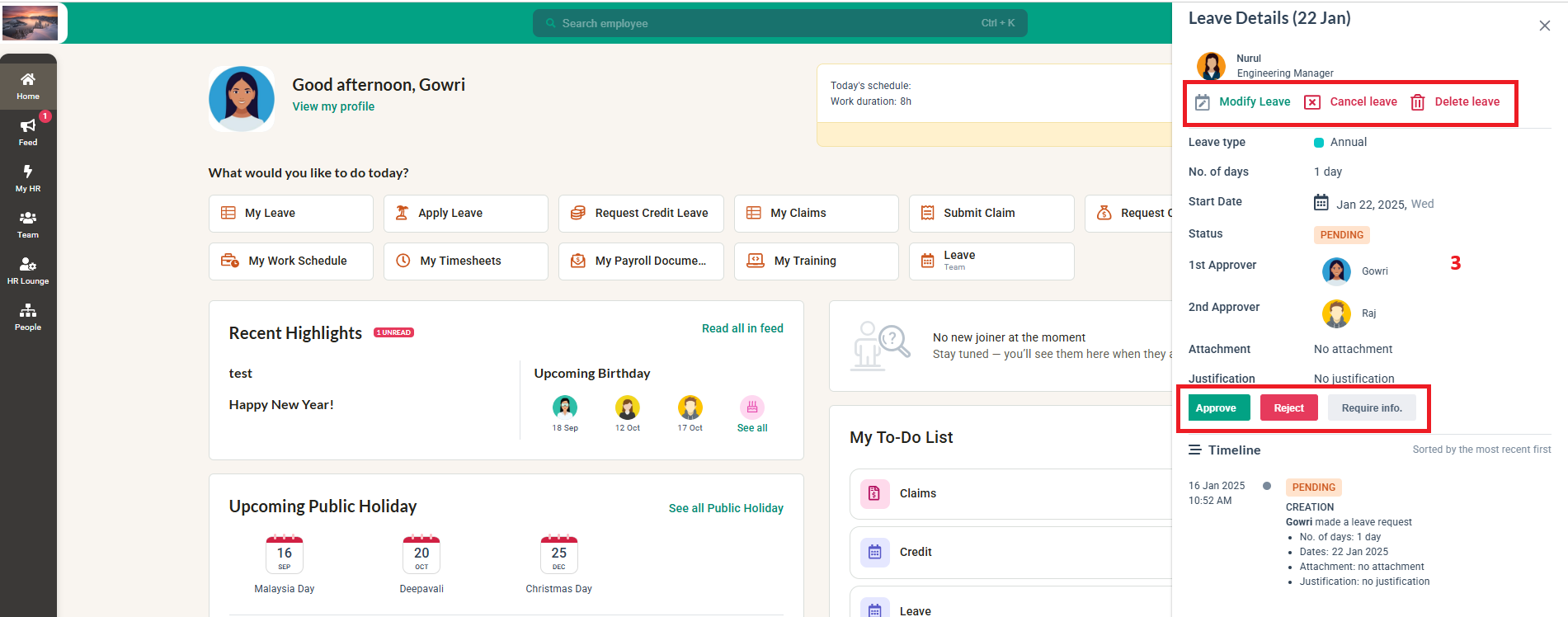 How to Manage and Approve Team Member Leave Requests