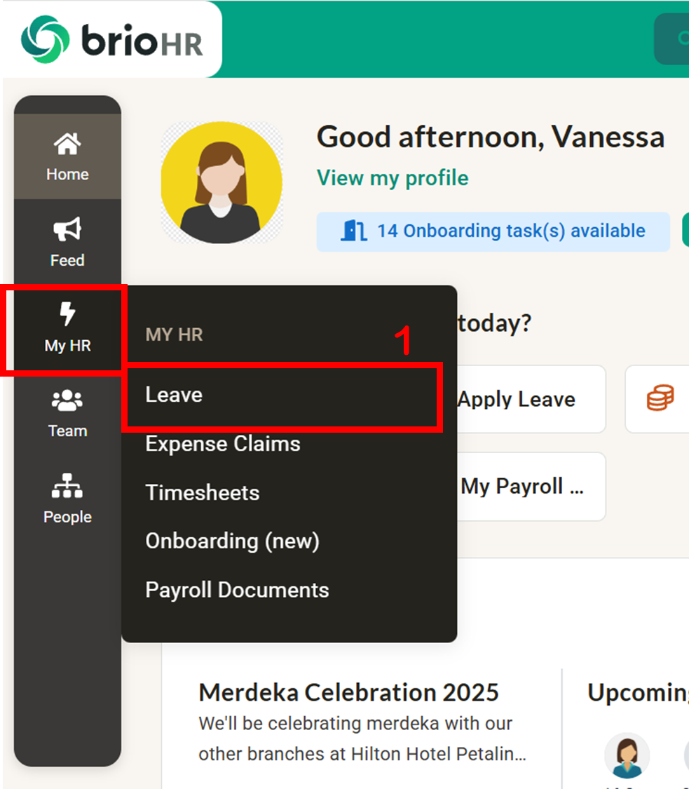 How to Check Leave Application Status in BrioHR