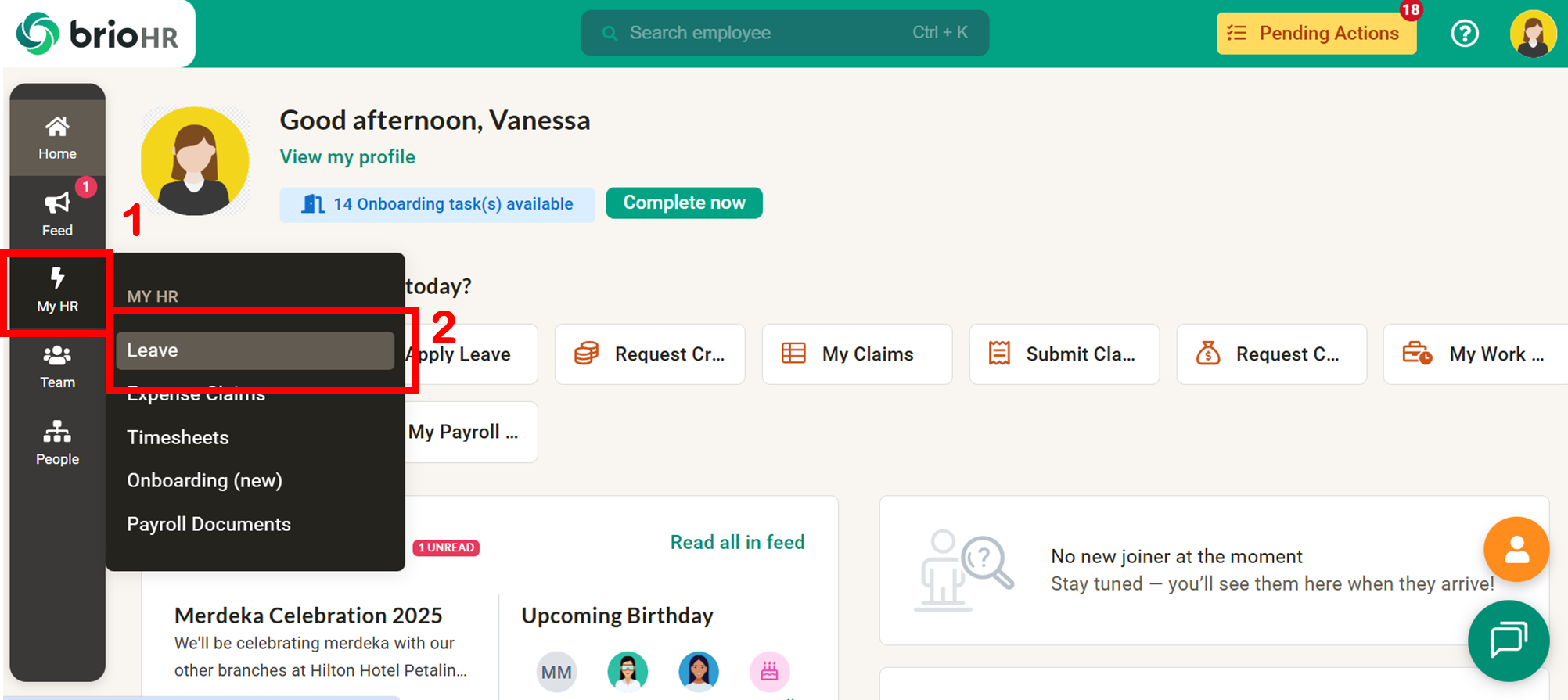 How to Cancel Leave Applications & Credit Requests