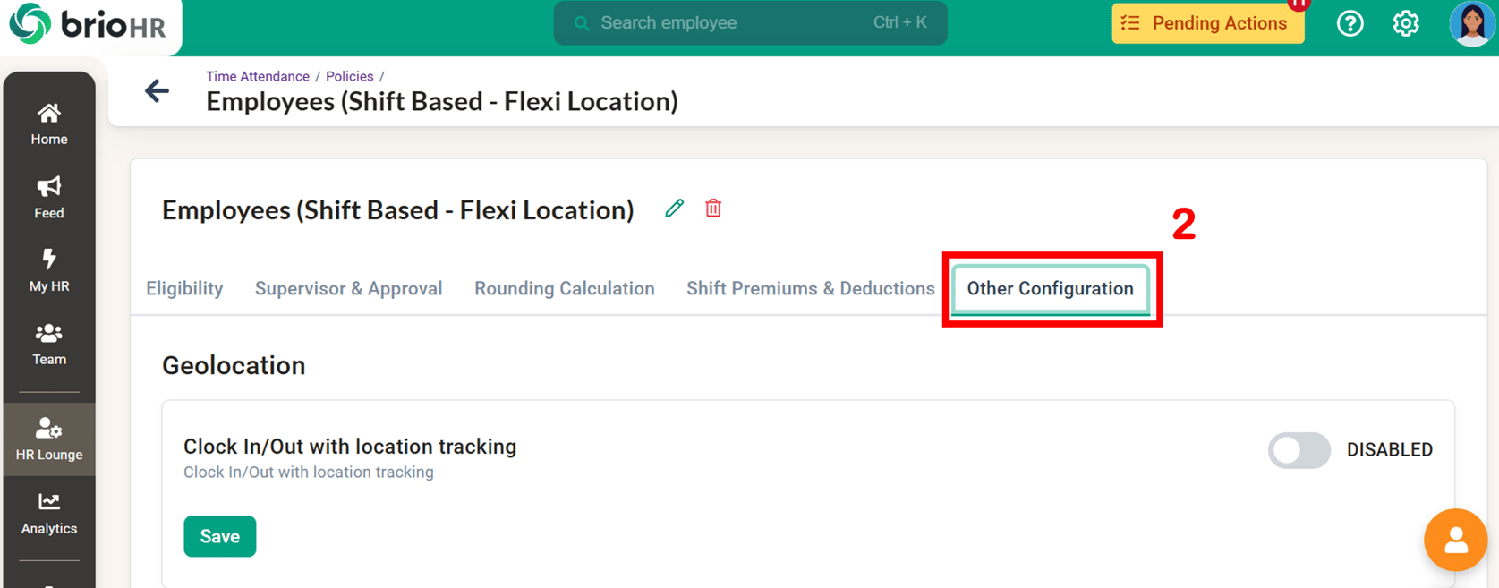 How to Enable Clock In/Out Location Tracking Without Location Restriction